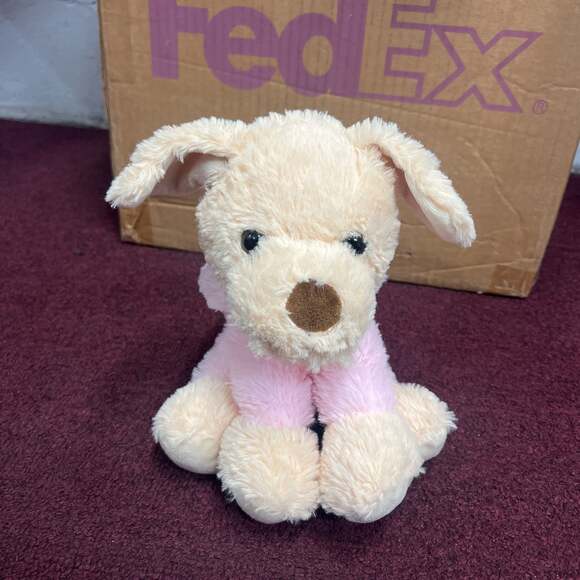Gund | Toys | Baby Gund Spunky Pink Puppy Dog Plush 8 Stuffed Animal ...